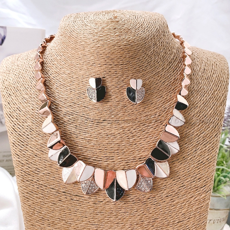 Viennois creative necklace and earring set - Ariano