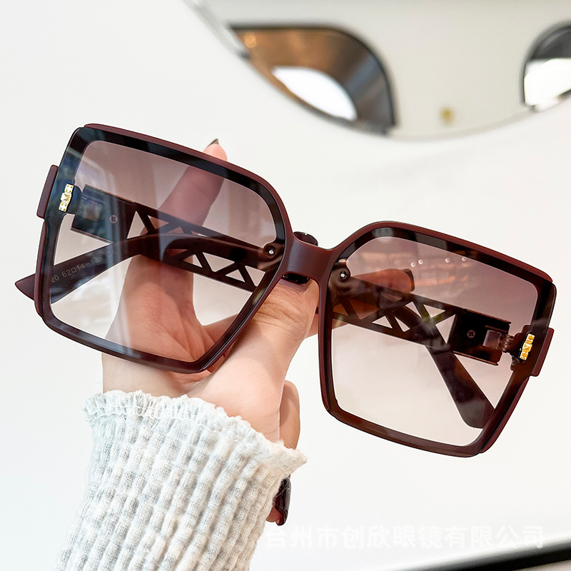 Die cut leg square frame sunglass - Ariano