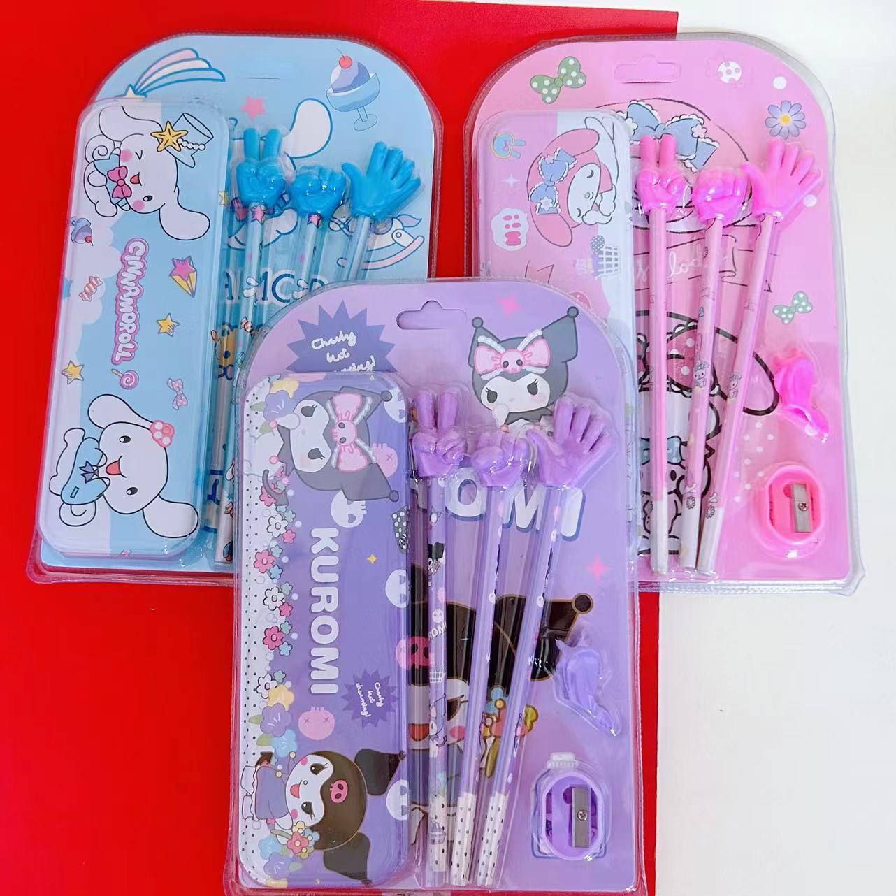 Sanrio Pencil box set with RPS topper - Ariano
